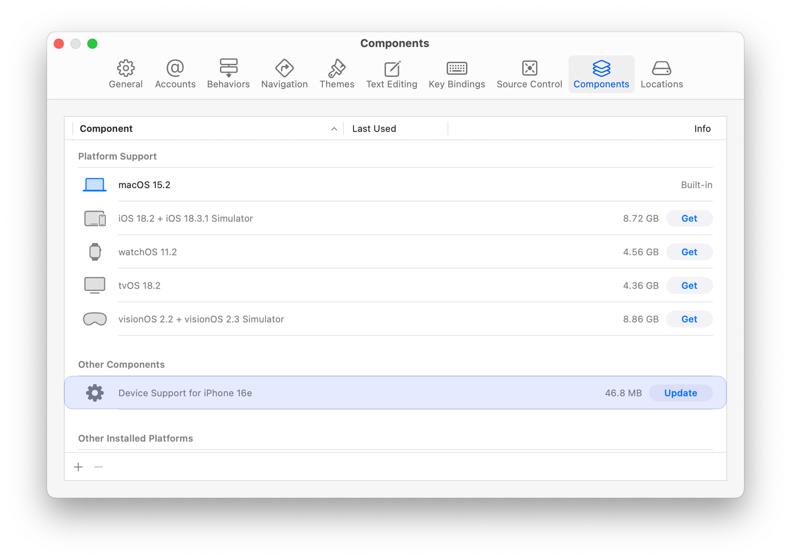 Xcode Now Supports New Hardware Without Needing to Download the Entire App